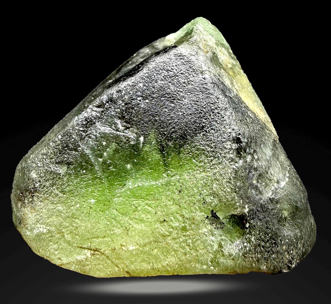 77 Carat Raw Peridot Rare Ludwigite Specimen: Natural Green August ...