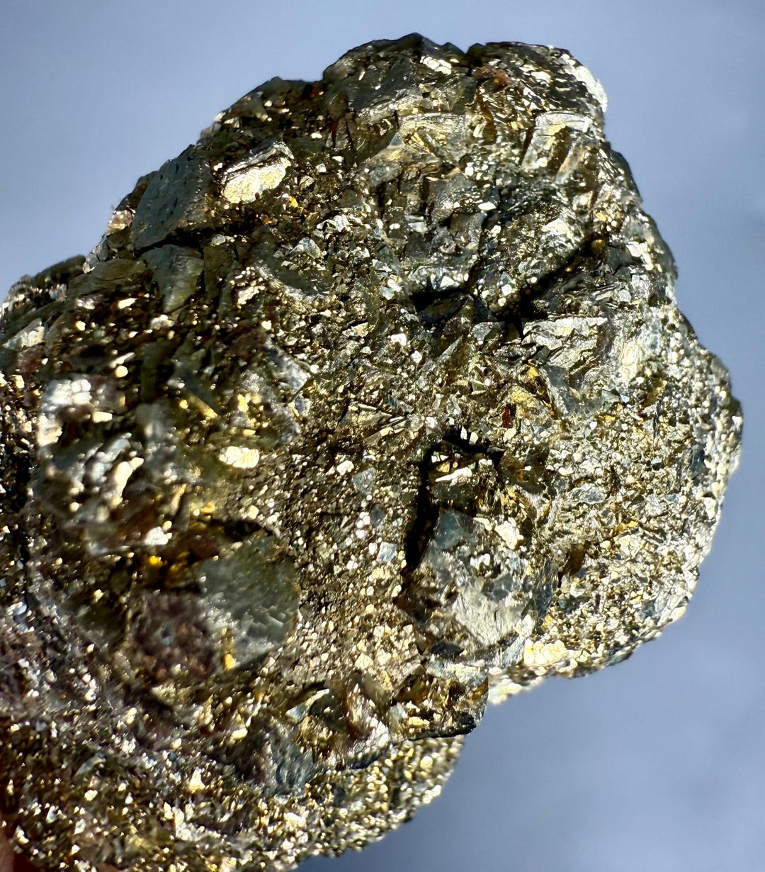 Natural Pyrite Stone | Fool’s Gold Crystal Healing Specimen - Etsy