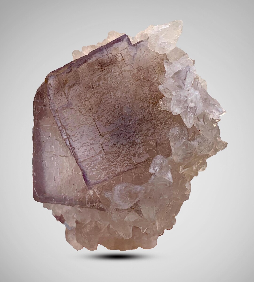 849 Carat Raw Fluorite With Dog Teeth Specimen: Collector's Crystal ...