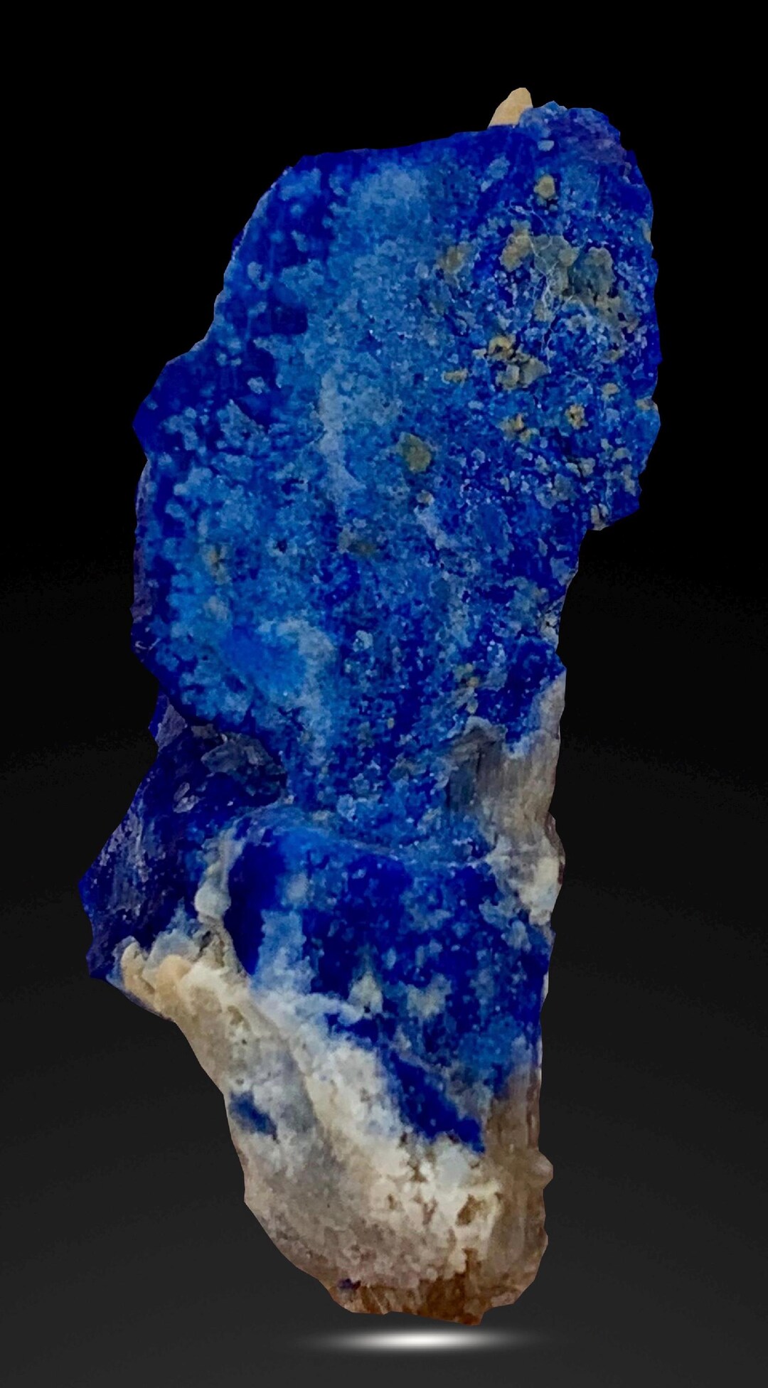 55 Ct Lazurite Specimen – Deep Blue Crystal Mineral for Collectors, Raw ...
