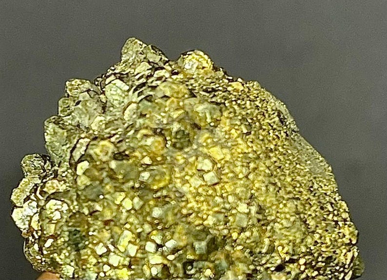 Natural Pyrite Stone | Fool's Gold Crystal Specimen (116.95 Ct) - Etsy