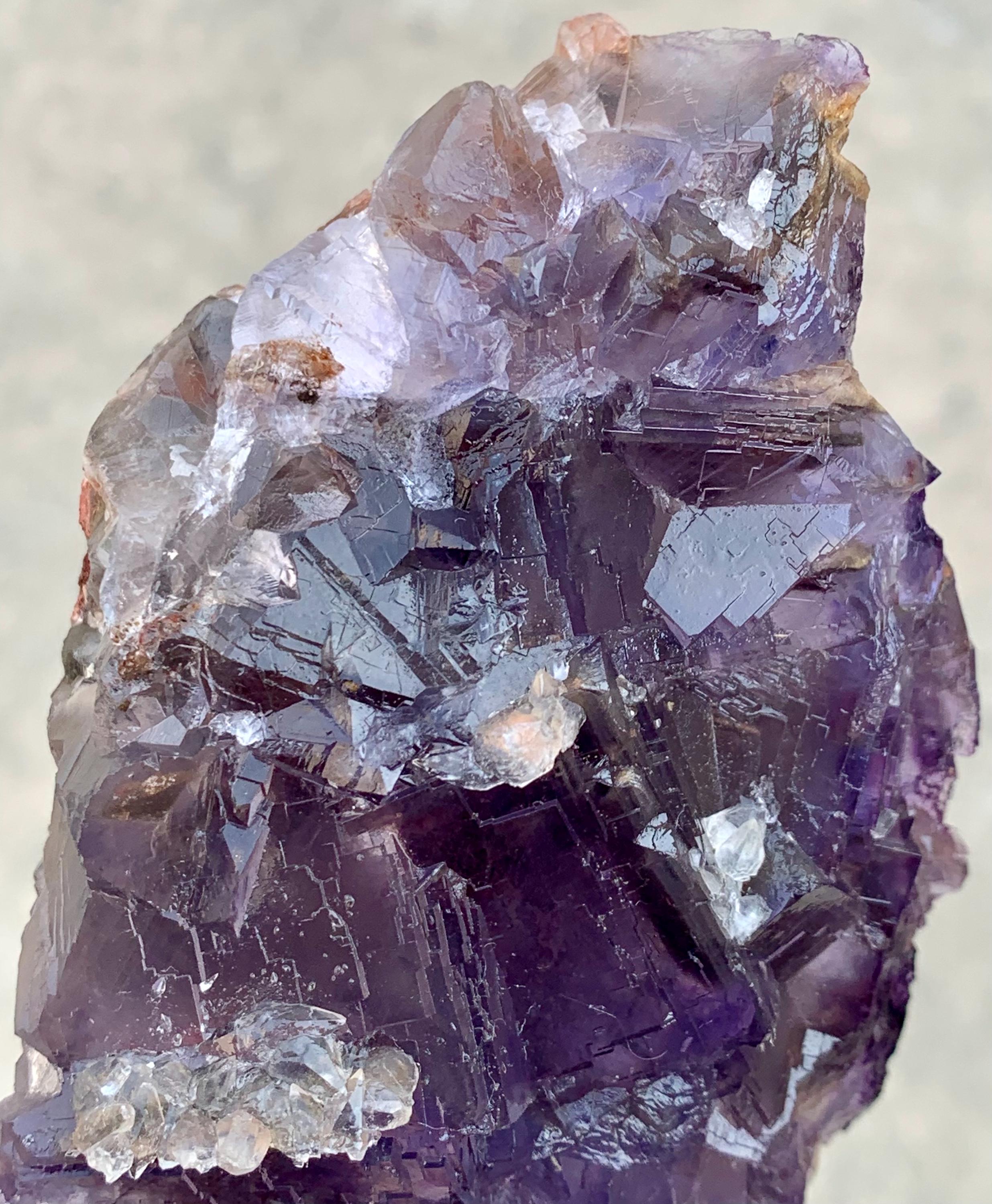 1844 Crt Raw Fluorite Phantom Calcite Specimen: Collector's Crystal ...