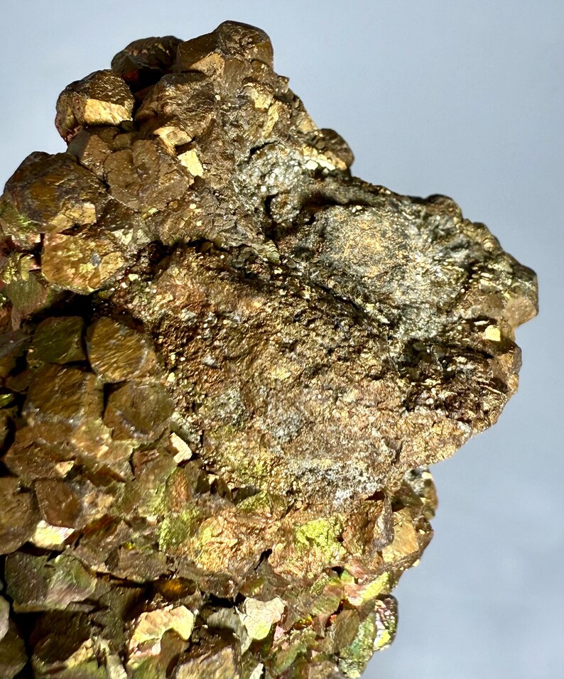 Natural Pyrite Stone | 407.50 Ct. Fool's Gold Healing Crystal Specimen ...