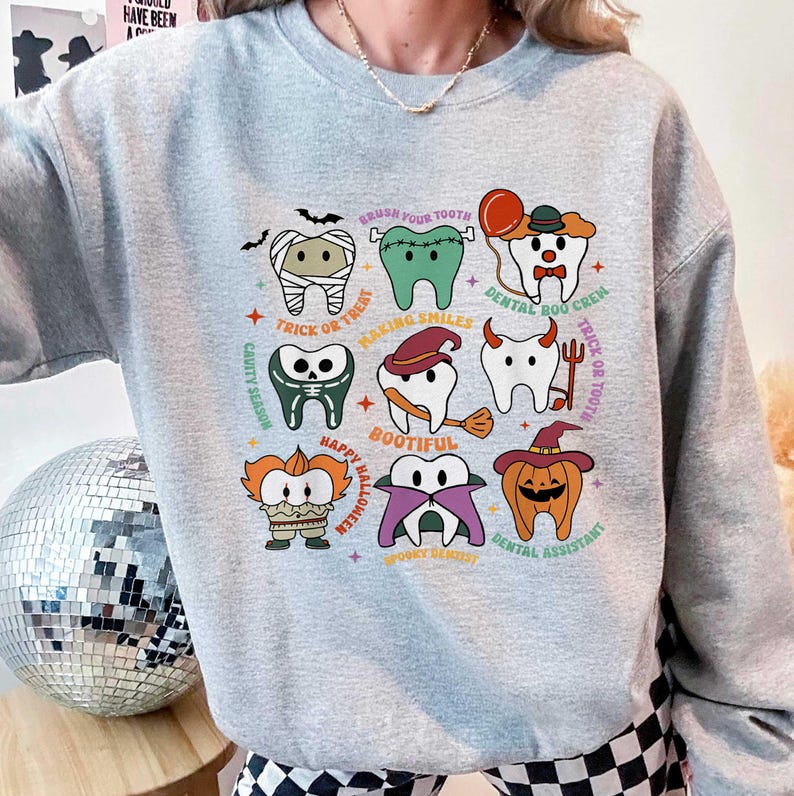 Halloween Dental Boo Crew Dentist Costume Teeth Women Men Png, Digital Download - Etsy