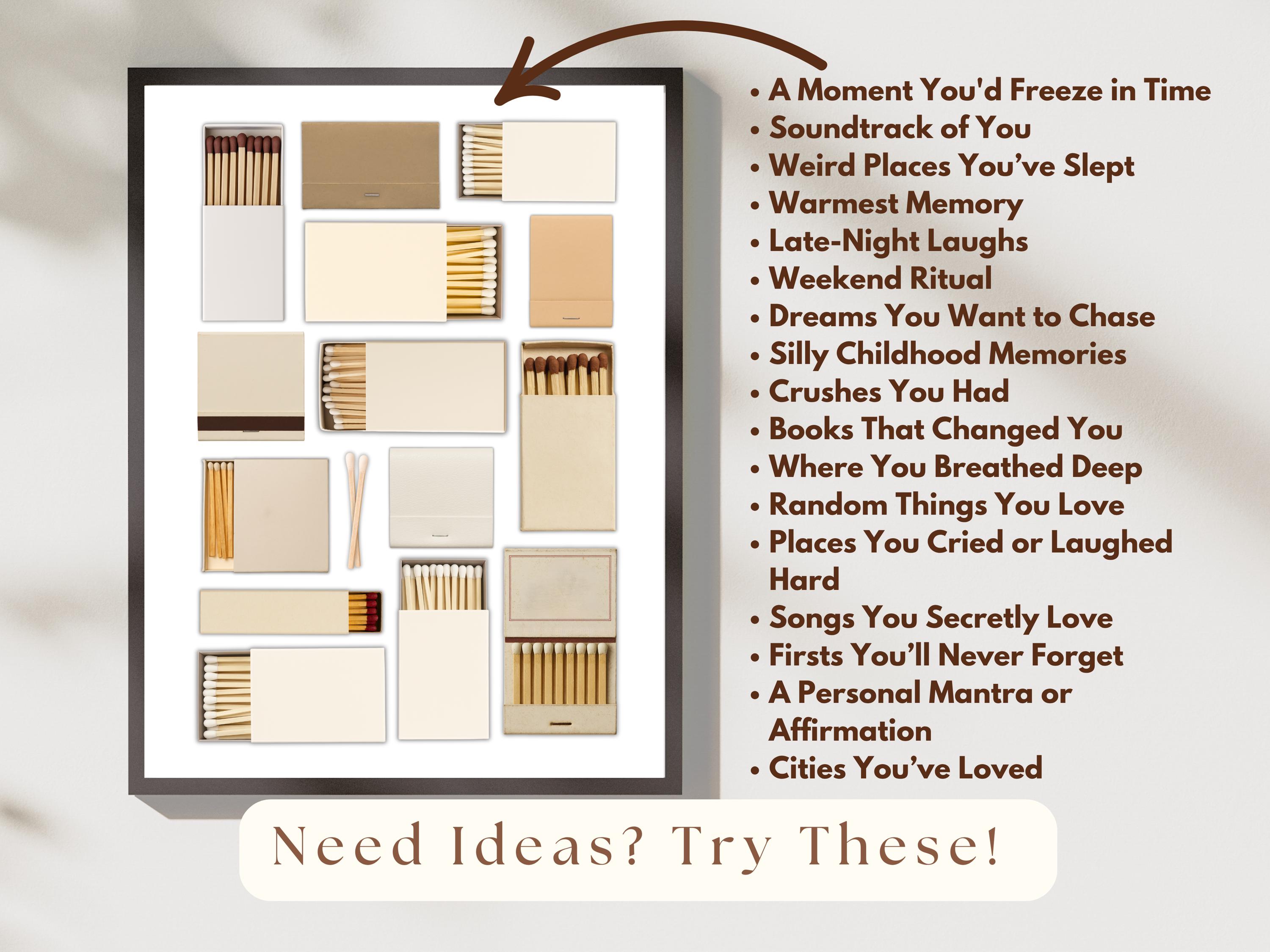 Neutral Blank Matchbox Template Canva | DIY Matchbox Template, Blank ...