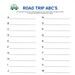 Road Trip ABC Game - Etsy