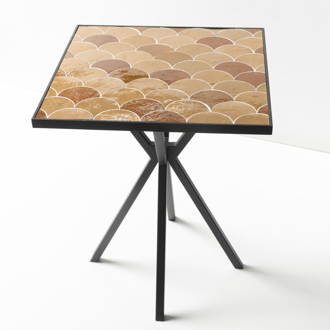Mawja Asfar Zellige Side Table - Etsy