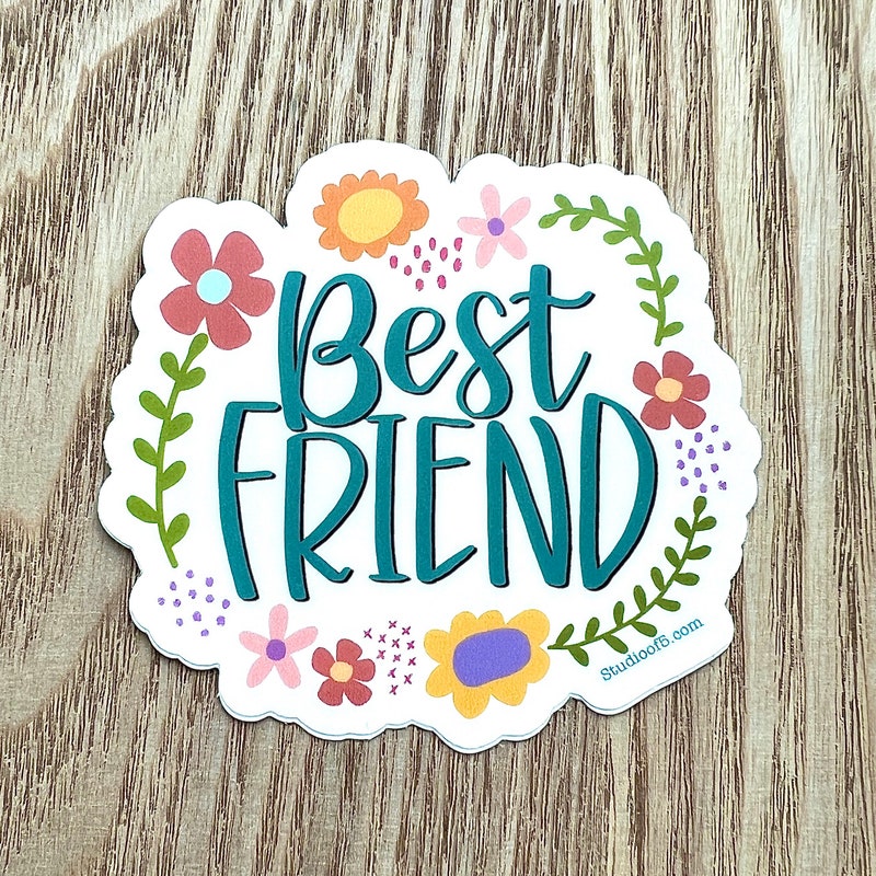 Best Friend Sticker - Etsy