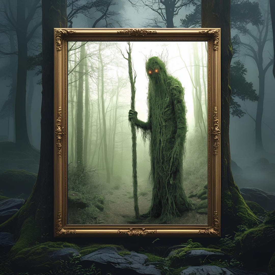 Witcher Leshen Forest Guardian Poster: Gothic Dark Academia Decor ...
