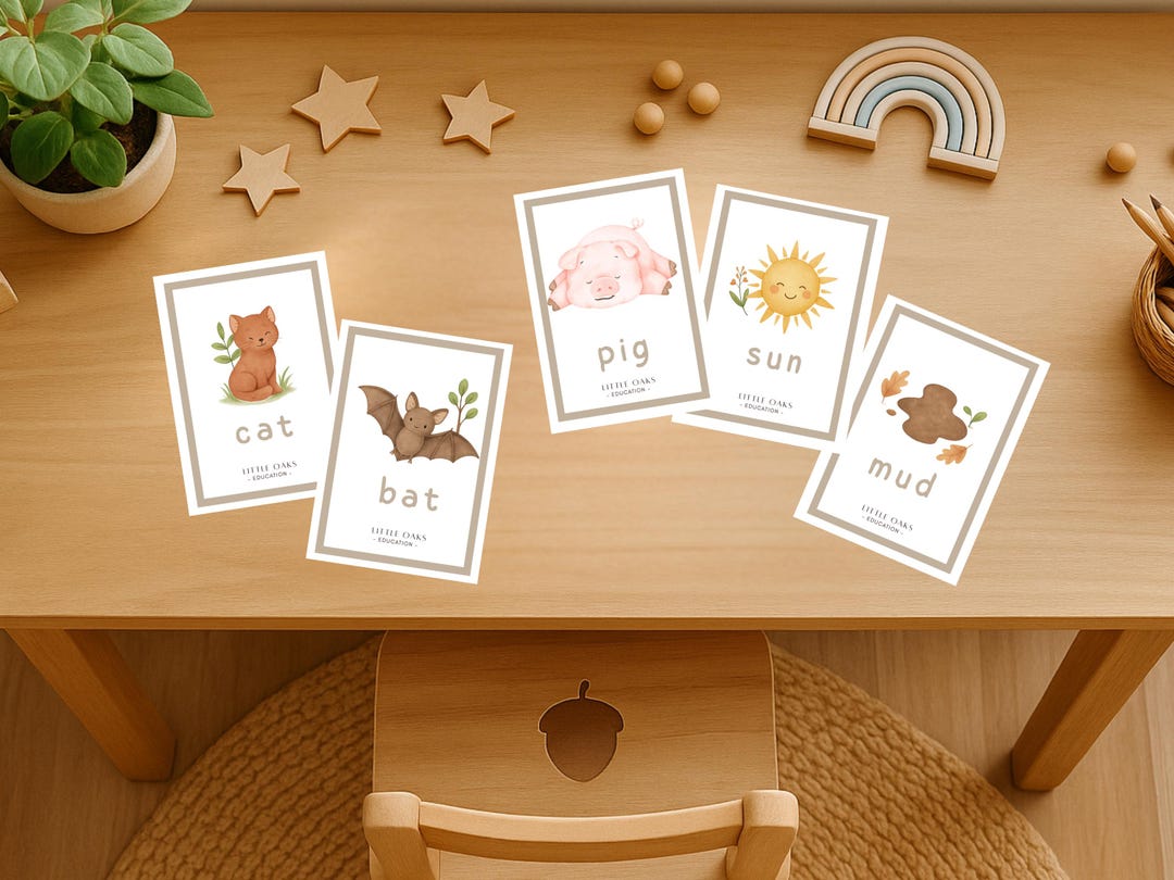 CVC Flashcards Set | 20 Printable Cards | EYFS Reading | CVC Words ...