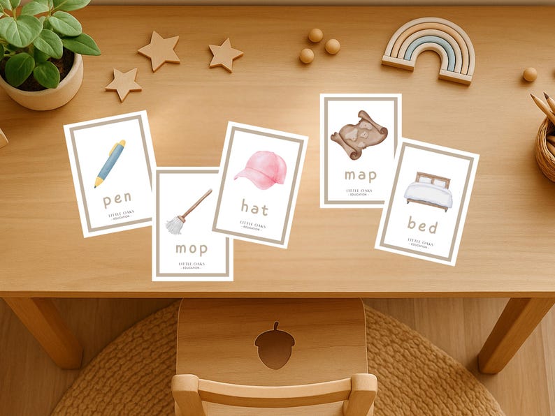 CVC Flashcards Set | 20 Printable Cards | EYFS Reading | CVC Words ...