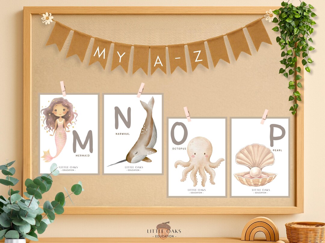 Beach A–Z Flashcards | Alphabet Cards for Early Years | Ocean and Beach ...