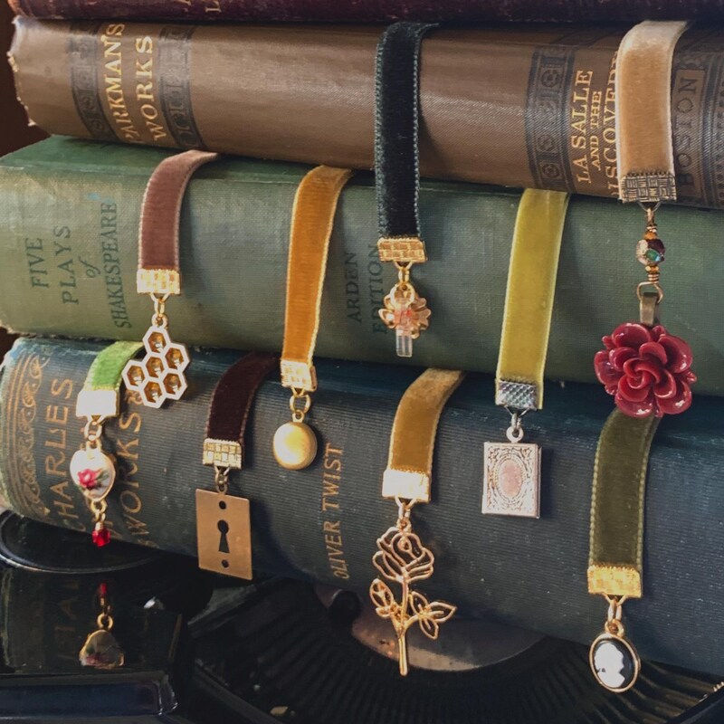 Ribbon Bookmarks - Etsy