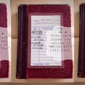 Semi-custom Laminated Bookmark With Personalized Names and Dates ...