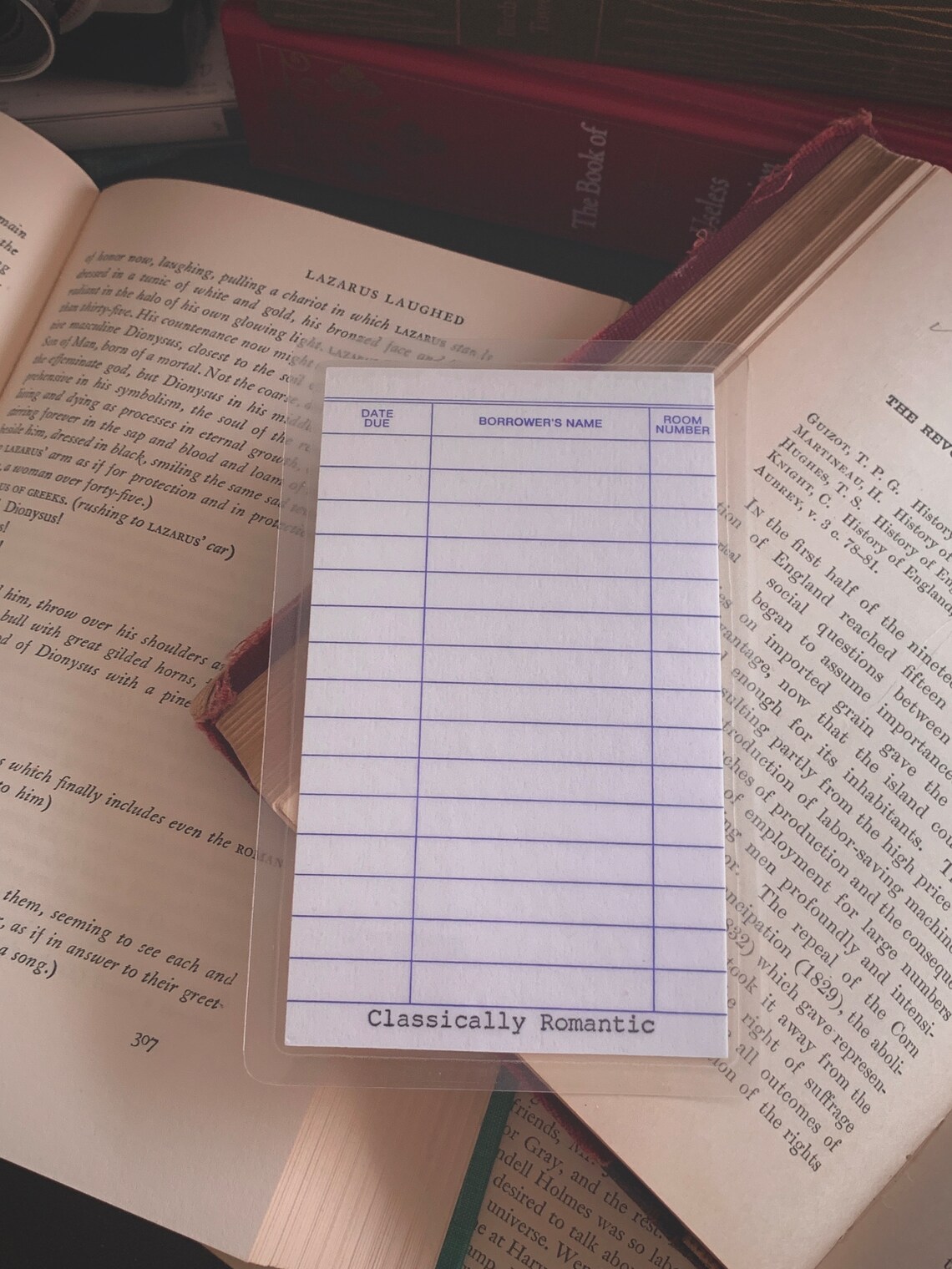 Fully Custom Laminated Bookmark With Personalized Names and Dates ...