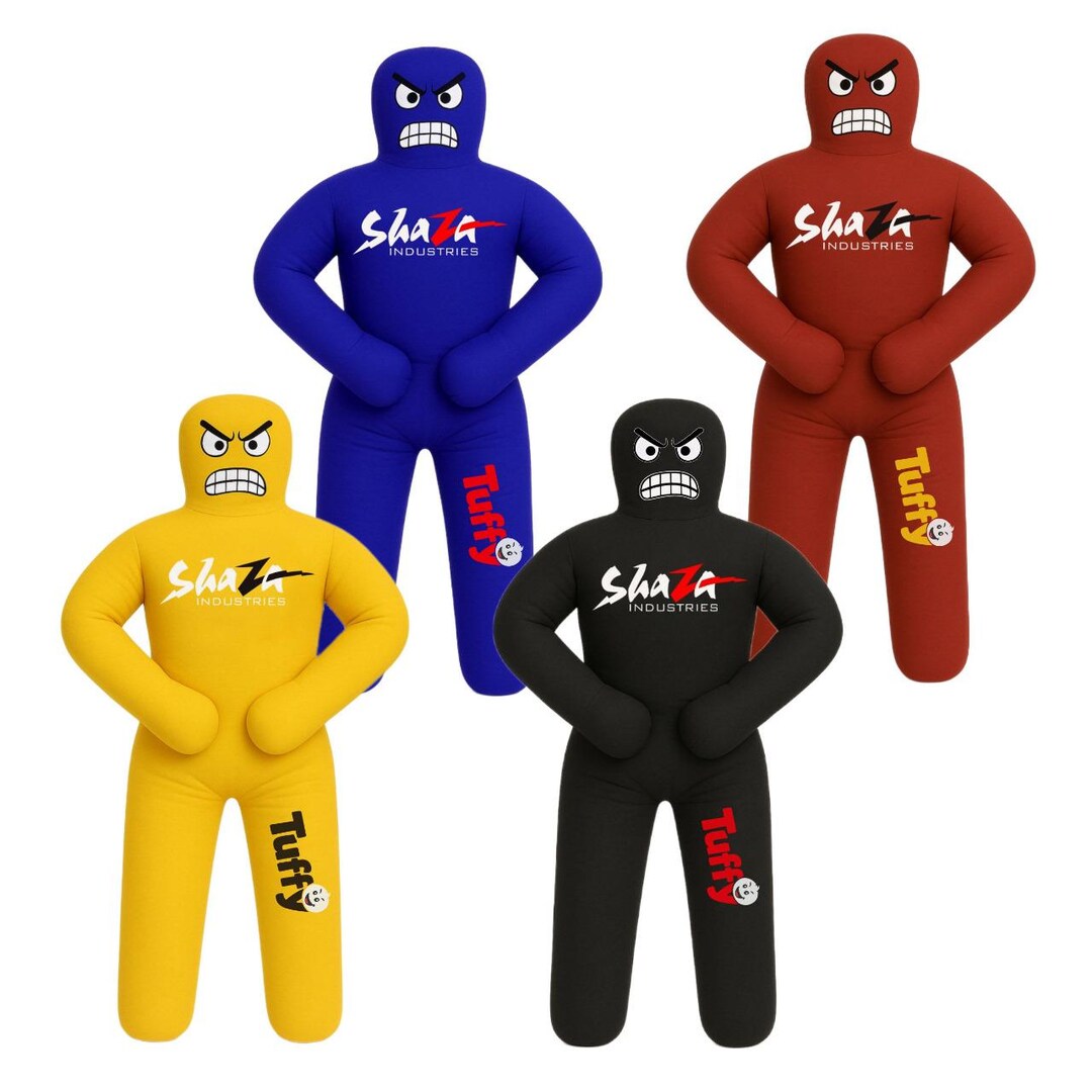 Tuffy Kids Wrestling Dummy Unfilled Canvas Training Partner for Martial ...