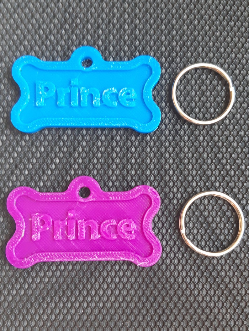 Personalized 3D Printed Dog Tag. Great as a Gift for Your - Etsy