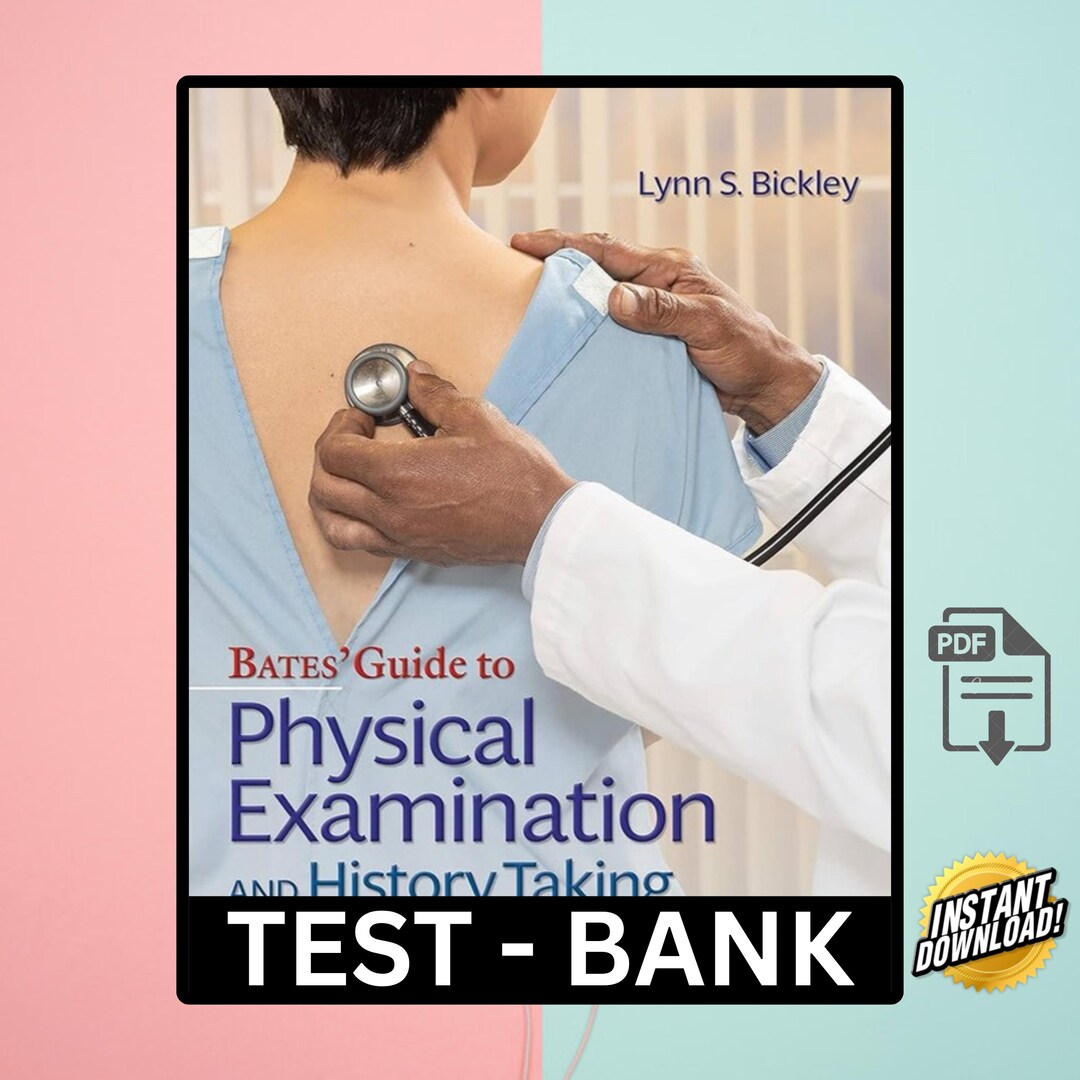Bates' Guide to Physical Examination and History Taking 13th Edition - Etsy