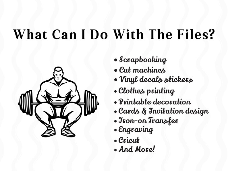 Powerlifting Silhouette SVG PNG Bundle, Gym Fitness Clipart ...