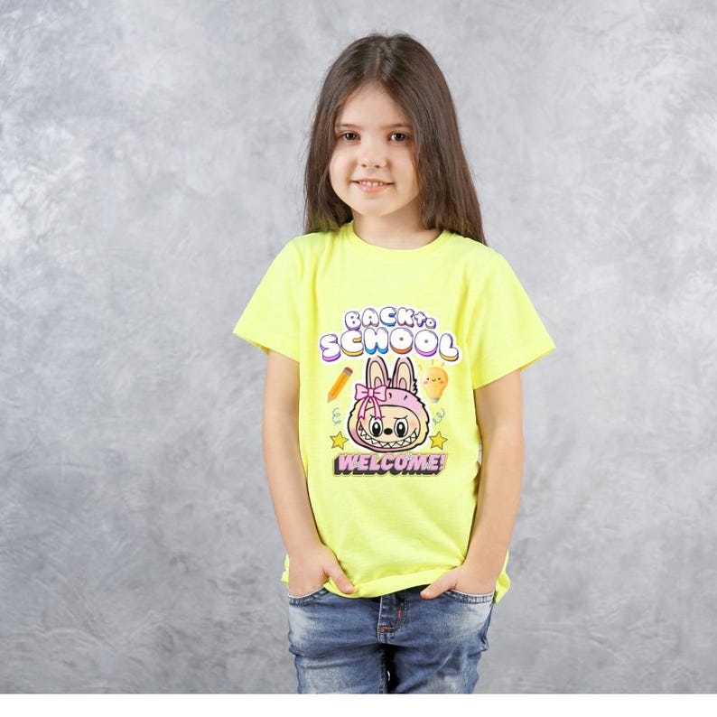 Labubu Back to School Png, WELCOME BACK to School, Cute Monster Clipart ...