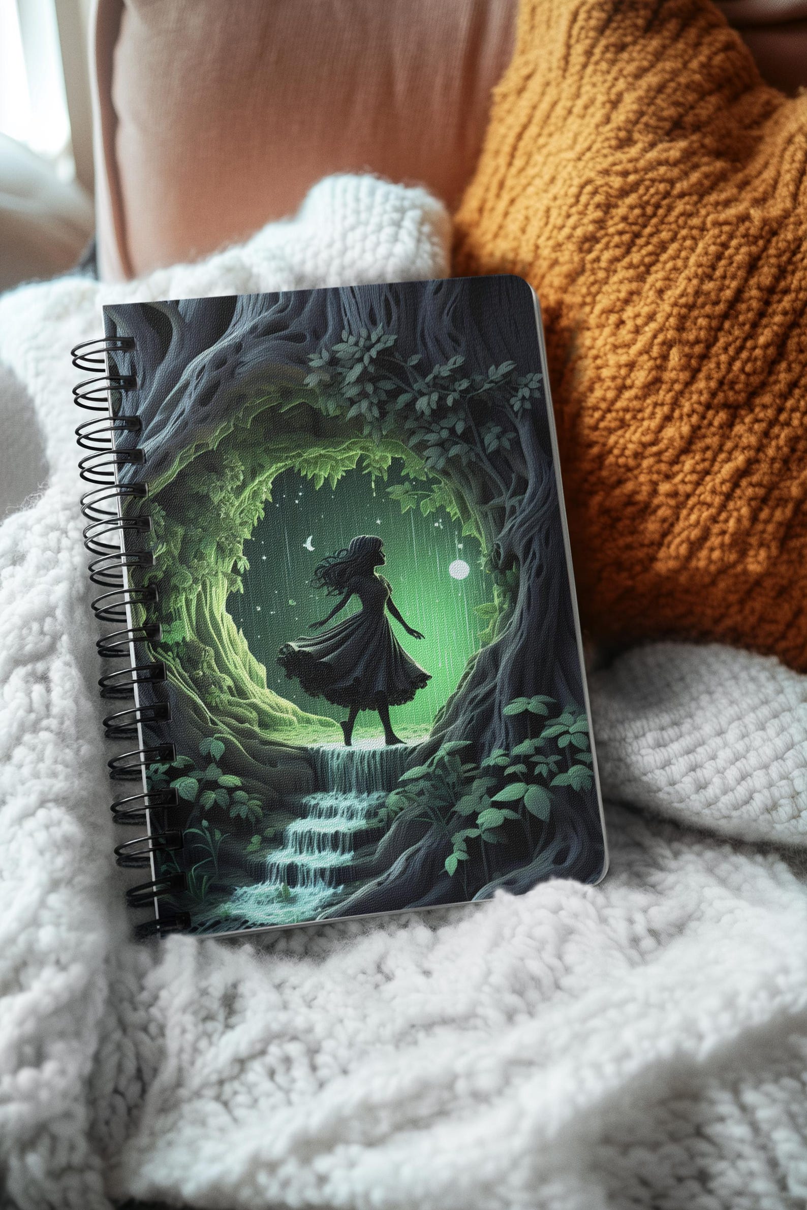 Enchanted Forest Journal, Dreamy Girl Notebook, Wonderland Stationary ...
