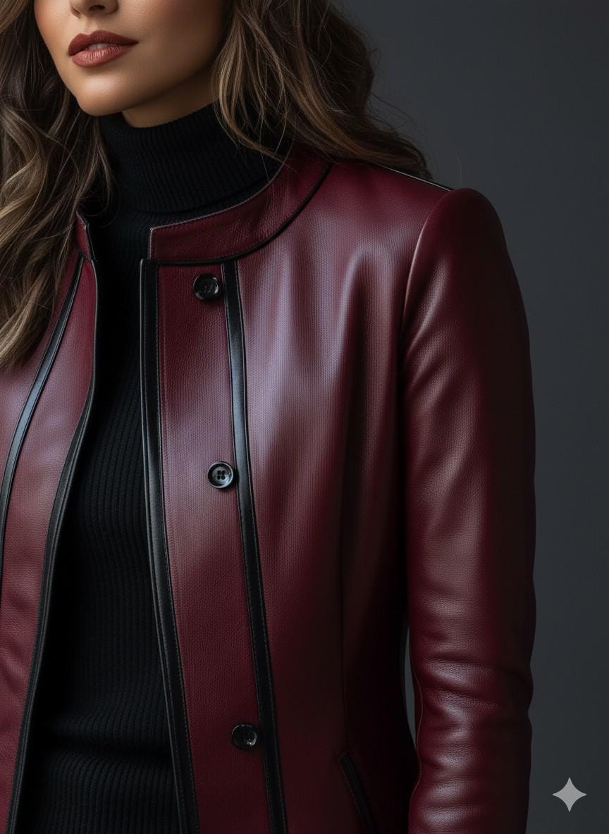 Handmade Leather Trench Coat for Women – Stylish Long Leather Jacket ...
