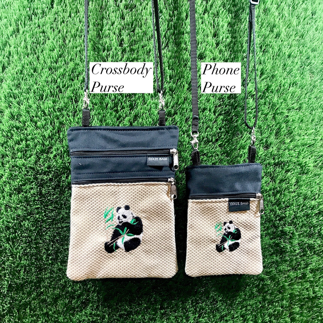 Panda Bear Crossbody Purse, Panda Phone Purse, Panda Coin Purse, Panda ...