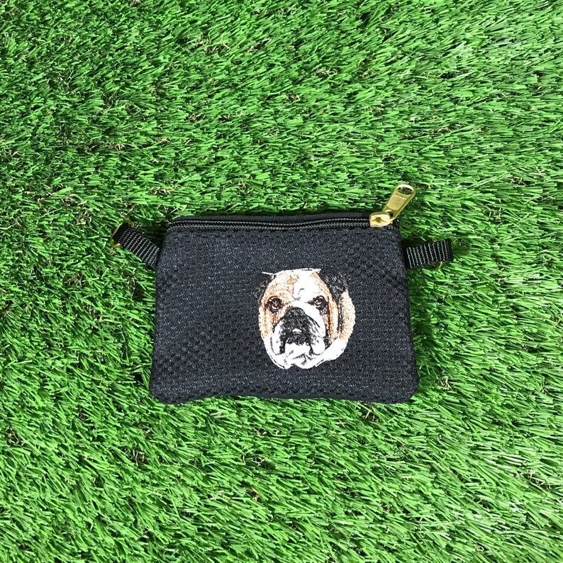 English Bulldog Coin Purse English Bulldog 2 Zipper Pouch | Etsy
