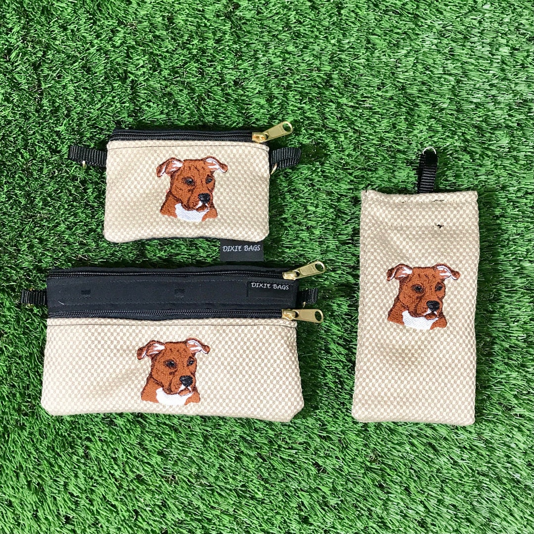 Pit Bull Coin Purse, Pit Bull 2 Zipper Pouch, Pit Bull Eyeglass Case, 3 ...