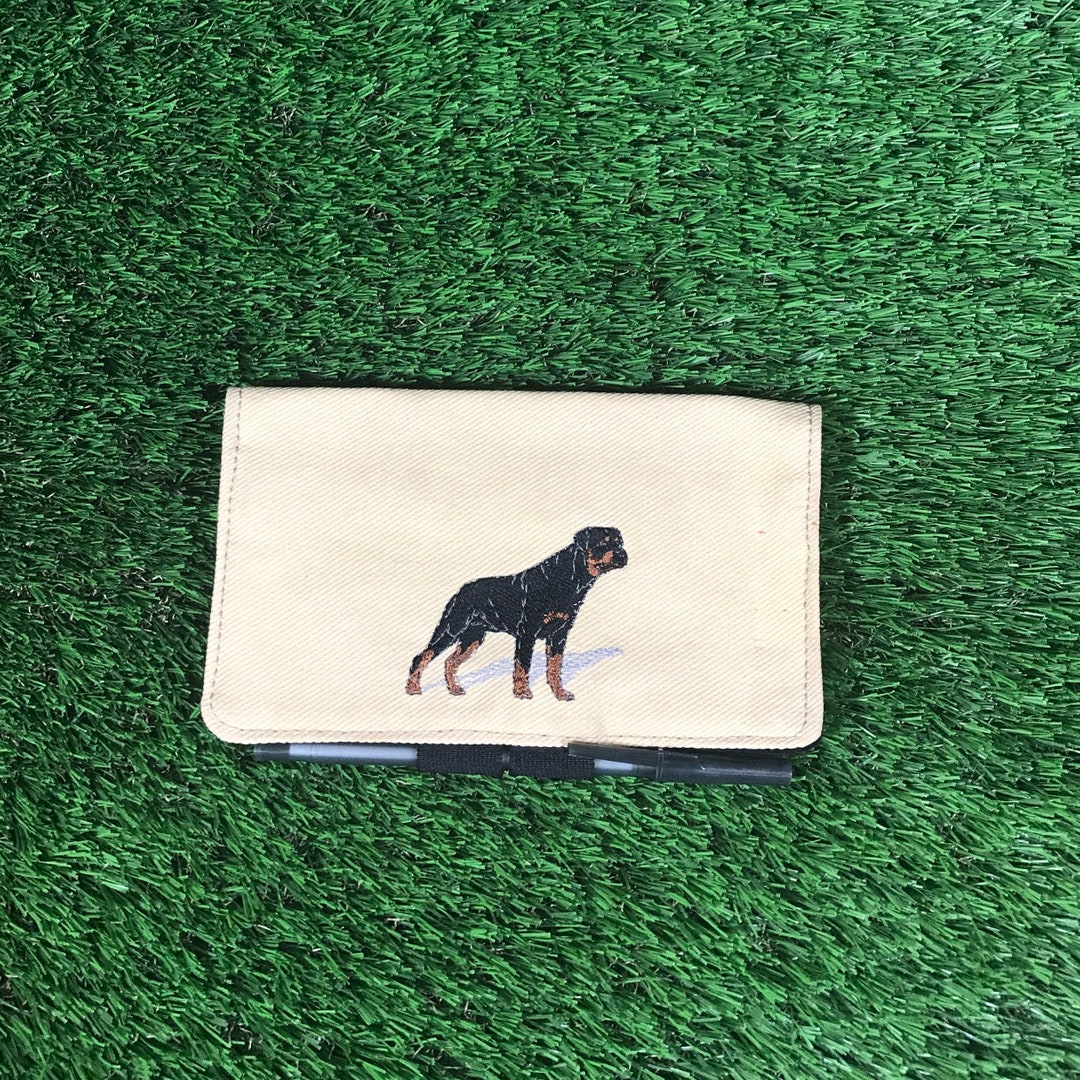 Rottweiler Dog Checkbook Cover, Rottweiler Checkbook Cover, Rottweiler ...