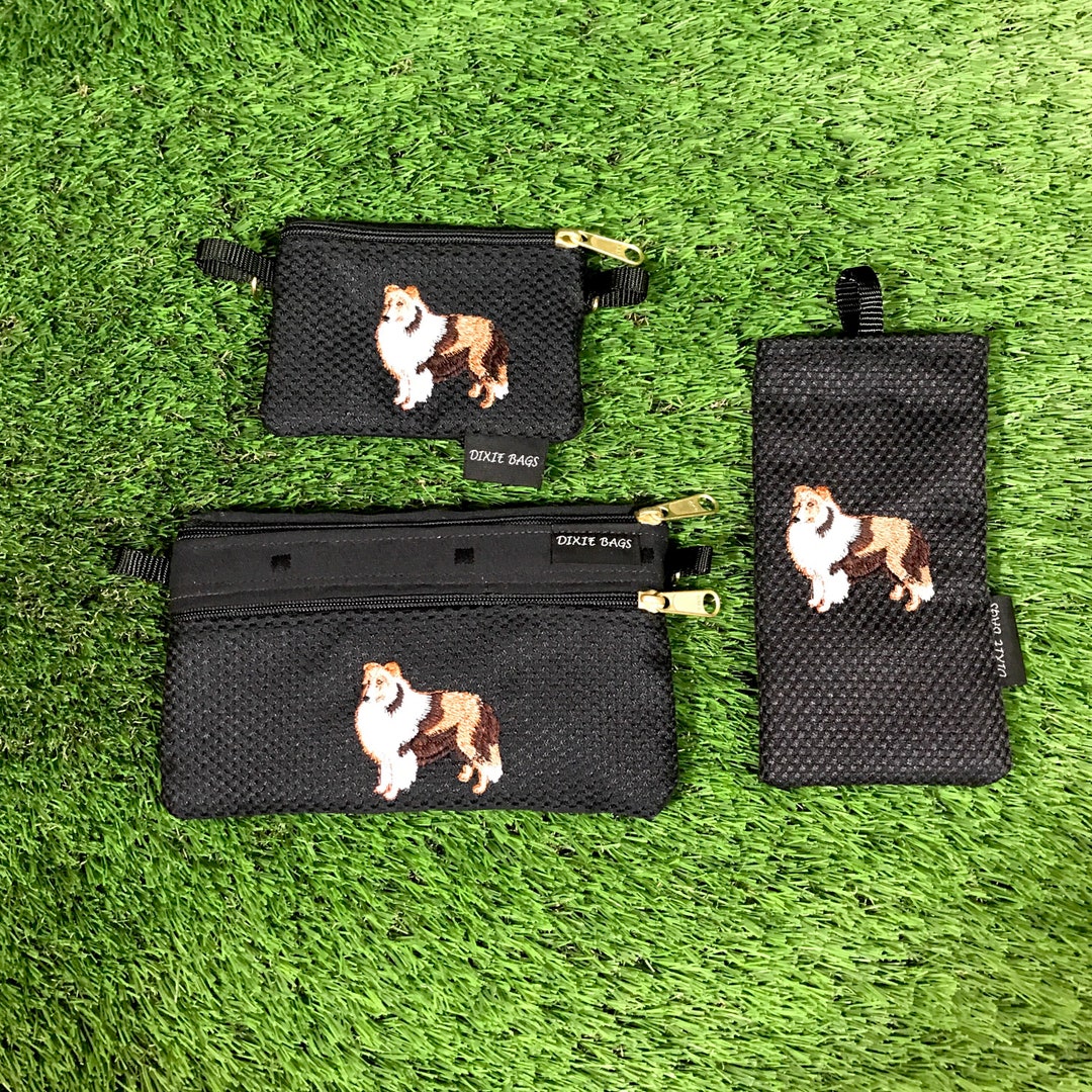 Shetland Sheepdog Coin Purse, Sheltie 2 Zipper Pouch, Sheltie Eyeglass ...