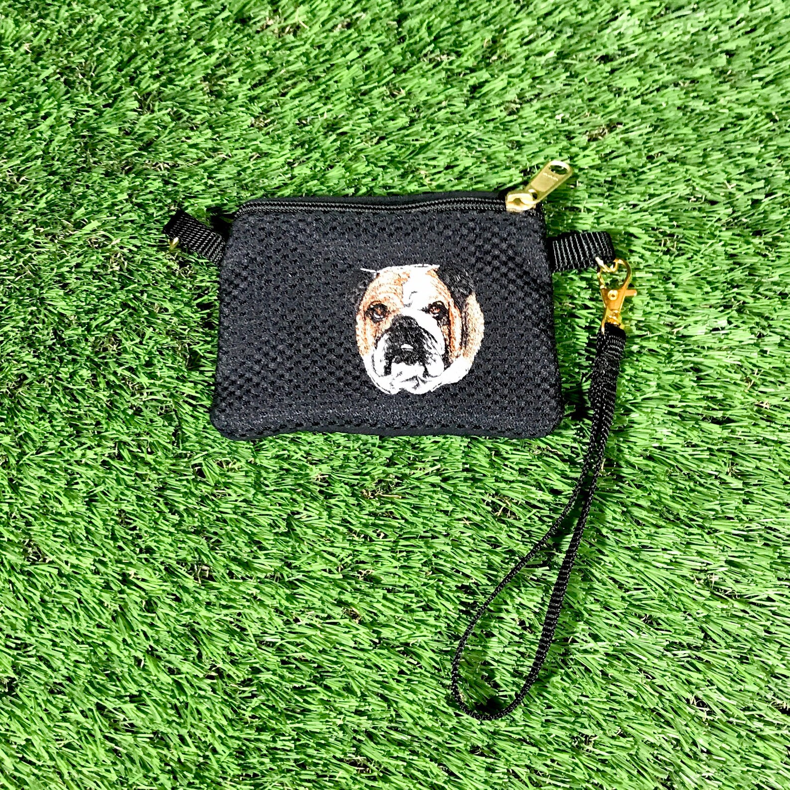 English Bulldog Coin Purse English Bulldog 2 Zipper Pouch | Etsy