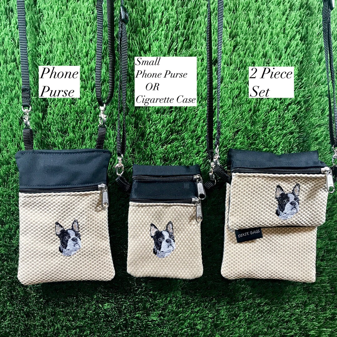 Boston Terrier Cell Phone Purse, Boston Terrier Small Phone Case ...