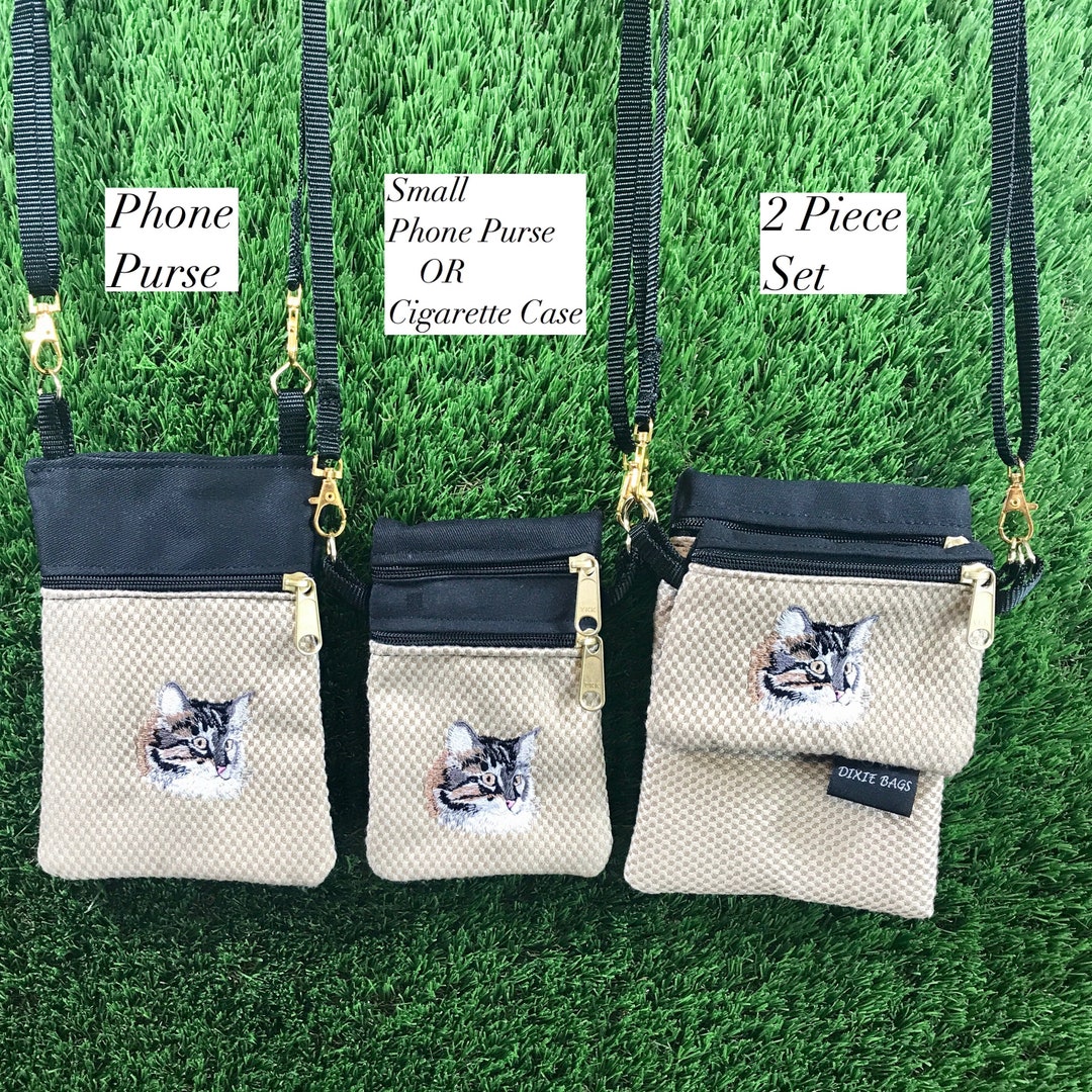 Maine Coon Cat Cell Phone Purse, Maine Coon Cat Small Phone Case, Maine ...