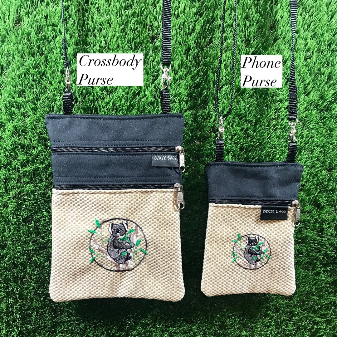 Koala Bear Crossbody Purse, Koala Phone Purse, Koala Coin Purse, Koala ...