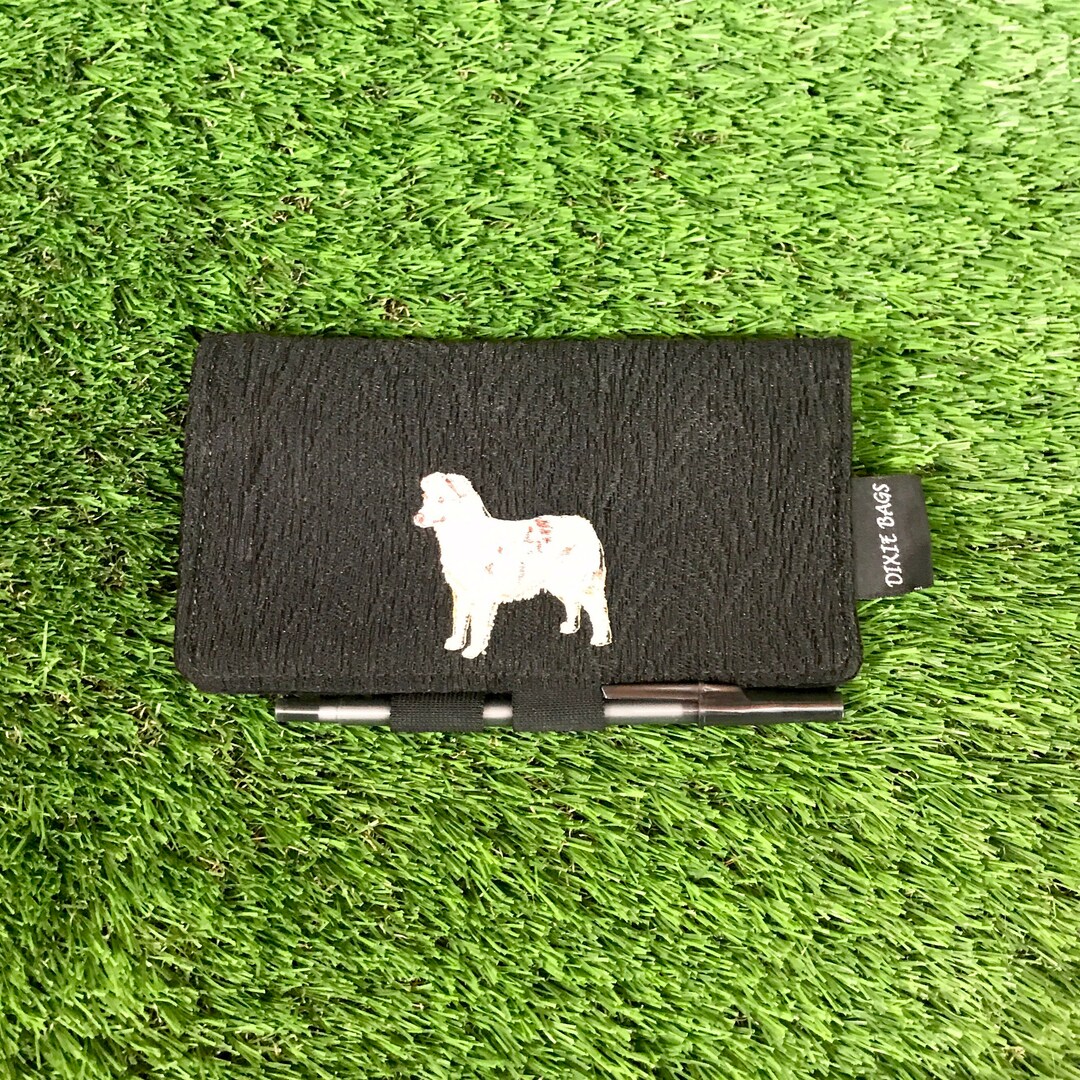 Red Merle Australian Shepherd Dog Checkbook Cover, Australian Shepherd ...