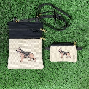 German Shepherd Crossbody Purse,german Shepherd Phone Purse, German ...