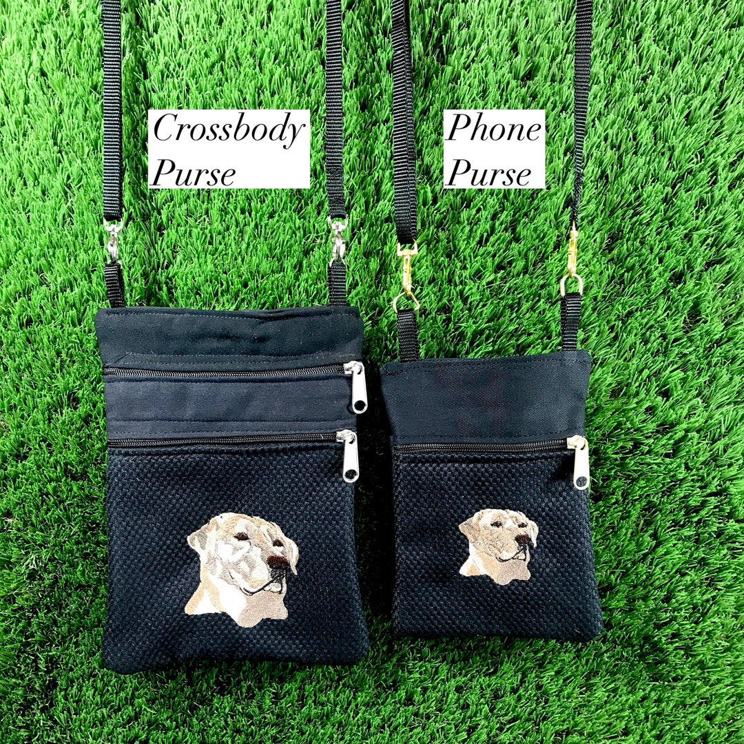 Yellow Labrador Retriever Crossbody Purse, Yellow Lab Phone Purse ...