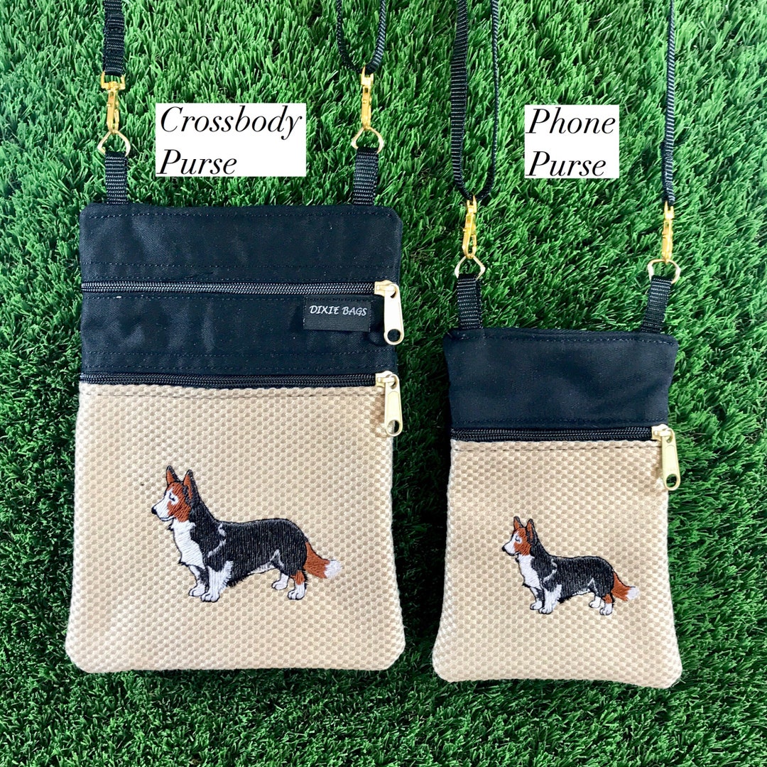 Cardigan Corgi Crossbody Purse, Corgi Phone Purse, Corgi Coin Purse ...