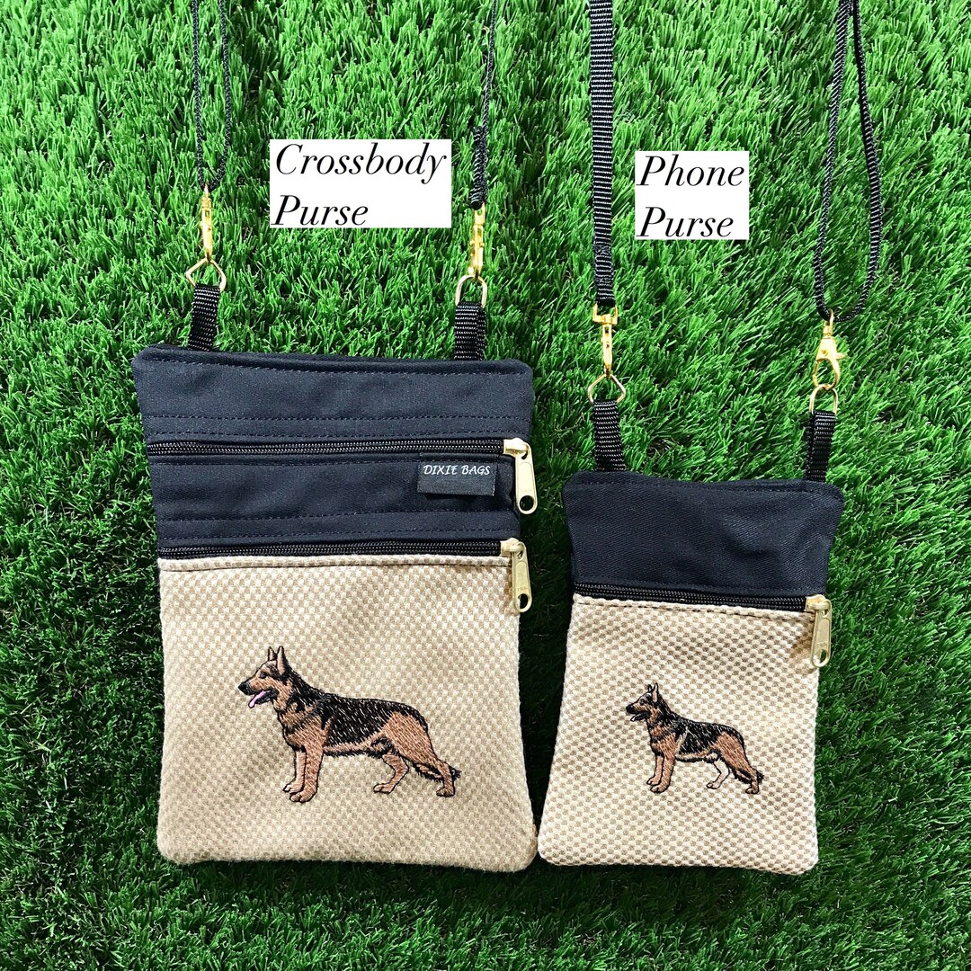 German Shepherd Crossbody Purse,german Shepherd Phone Purse, German ...