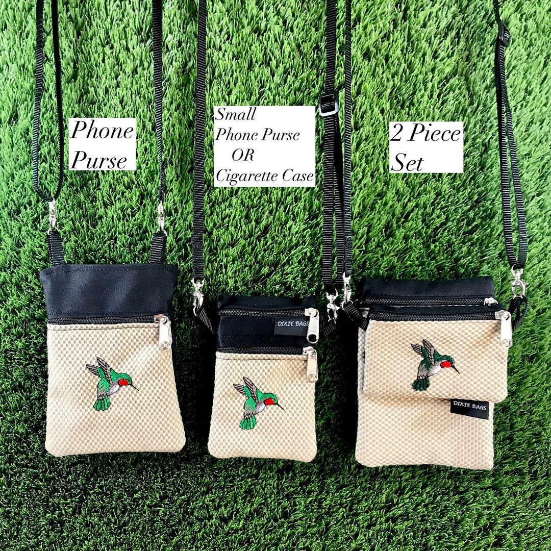 Hummingbird Cell Phone Purse, Hummingbird Small Phone Case, Hummingbird ...