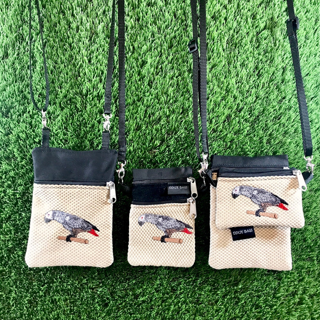 African Grey Parrot Phone Purse, Parrot Small Phone Case, Parrot ...