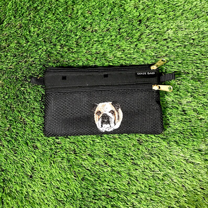 English Bulldog Coin Purse English Bulldog 2 Zipper Pouch - Etsy