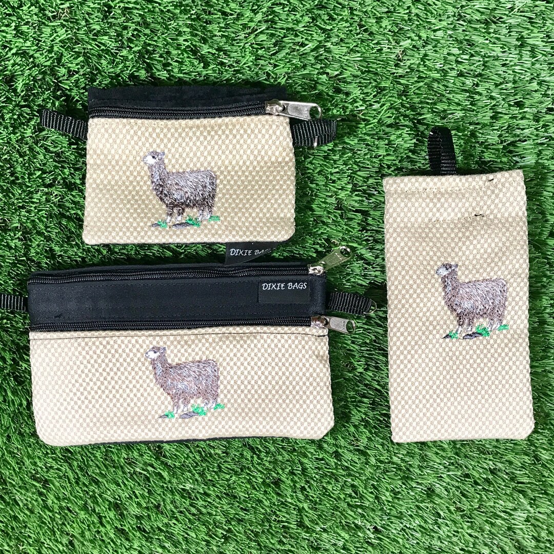 Alpaca Coin Purse, Alpaca 2 Zipper Pouch, Alpaca Eyeglass Case, 3 Piece ...
