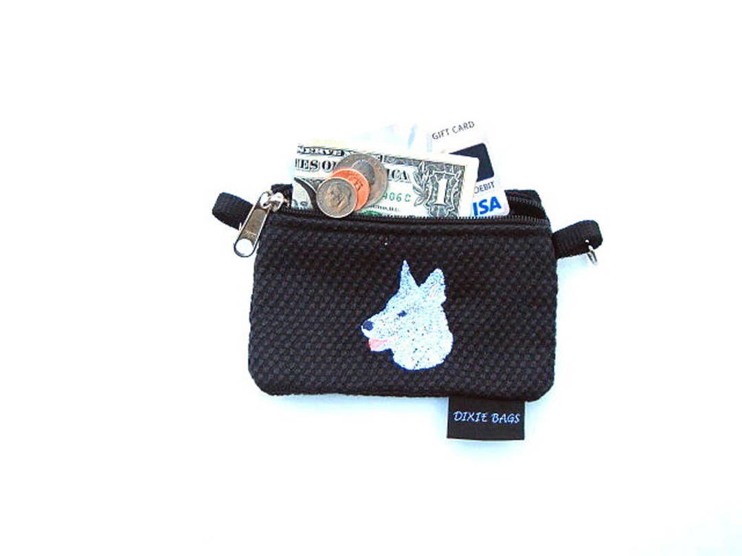 White German Shepherd Coin Purse - Etsy