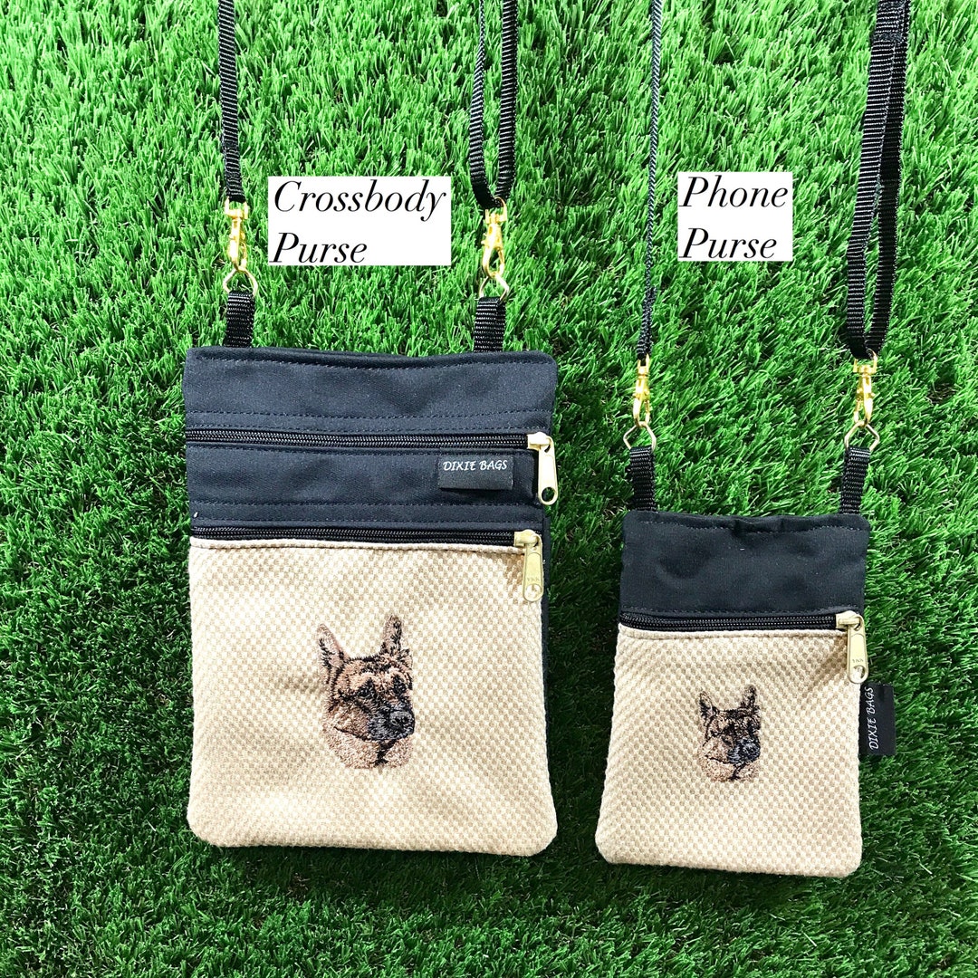 German Shepherd Crossbody Purse, German Shepherd Phone Purse, German ...