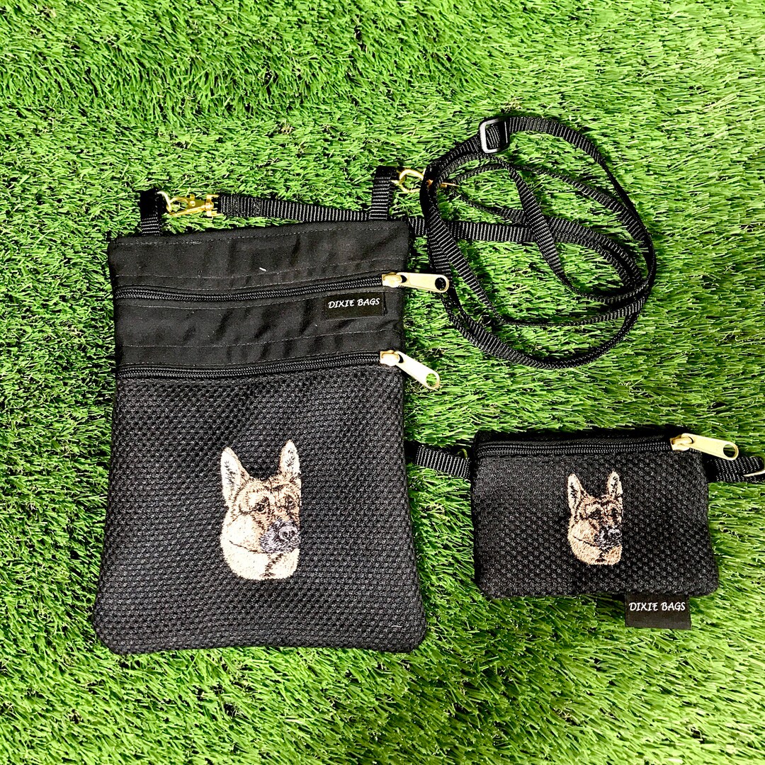 Sable German Shepherd Coin Purse, German Shepherd Crossbody Purse ...