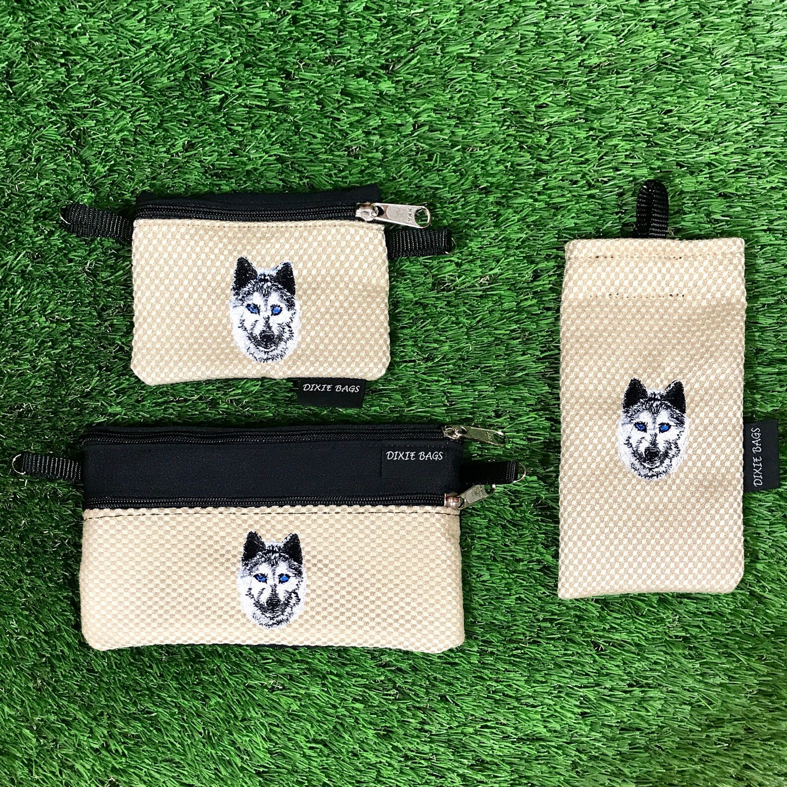 Siberian Husky Coin Purse Siberian Husky 2 Zipper Pouch - Etsy