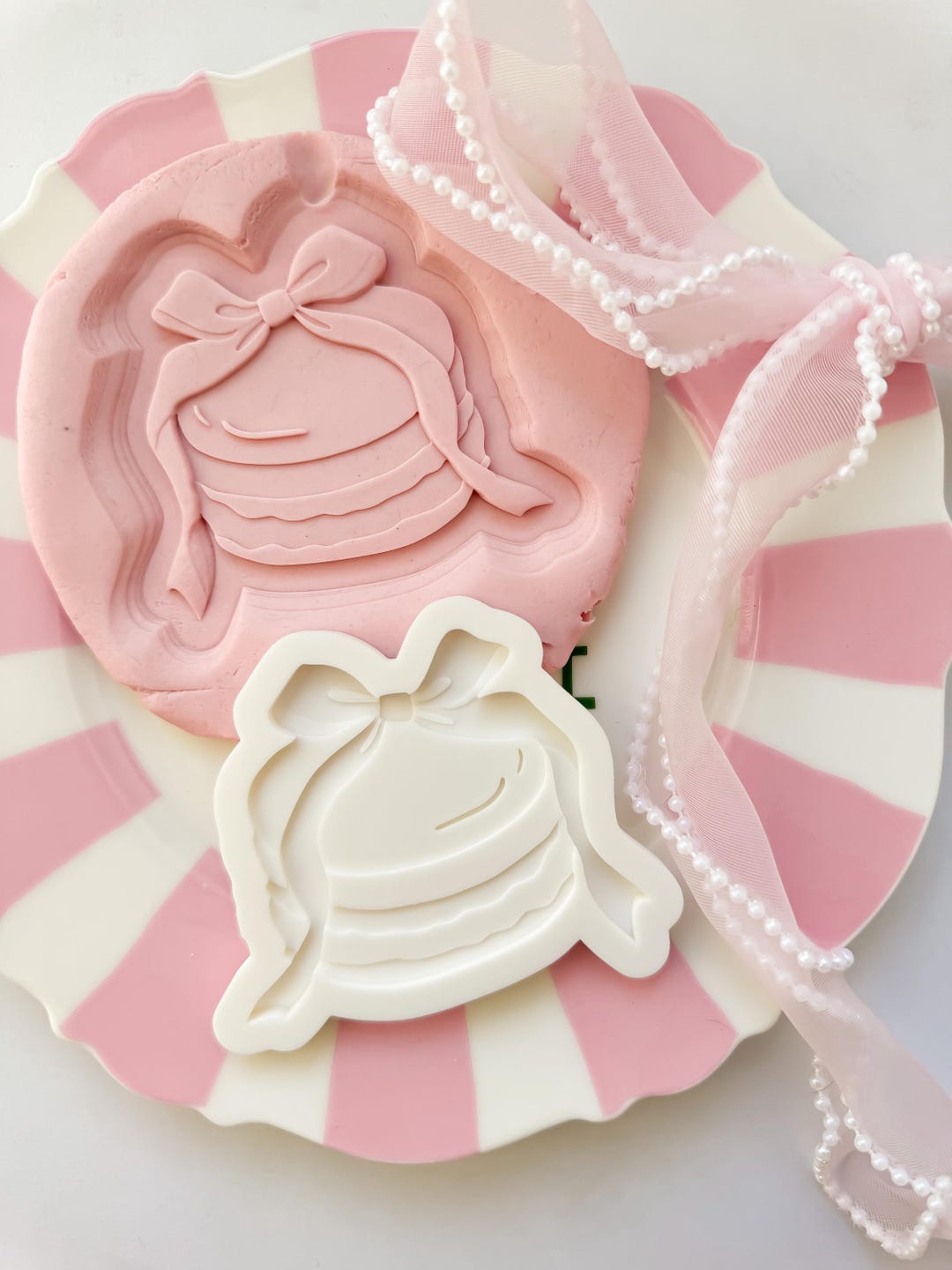 Bow Macaron - Cookie Stamp & Cutter STL FILE - Etsy