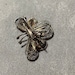 STERLING SILVER Filigree Butterfly Brooch Stamped 925 Wirework Pin ...